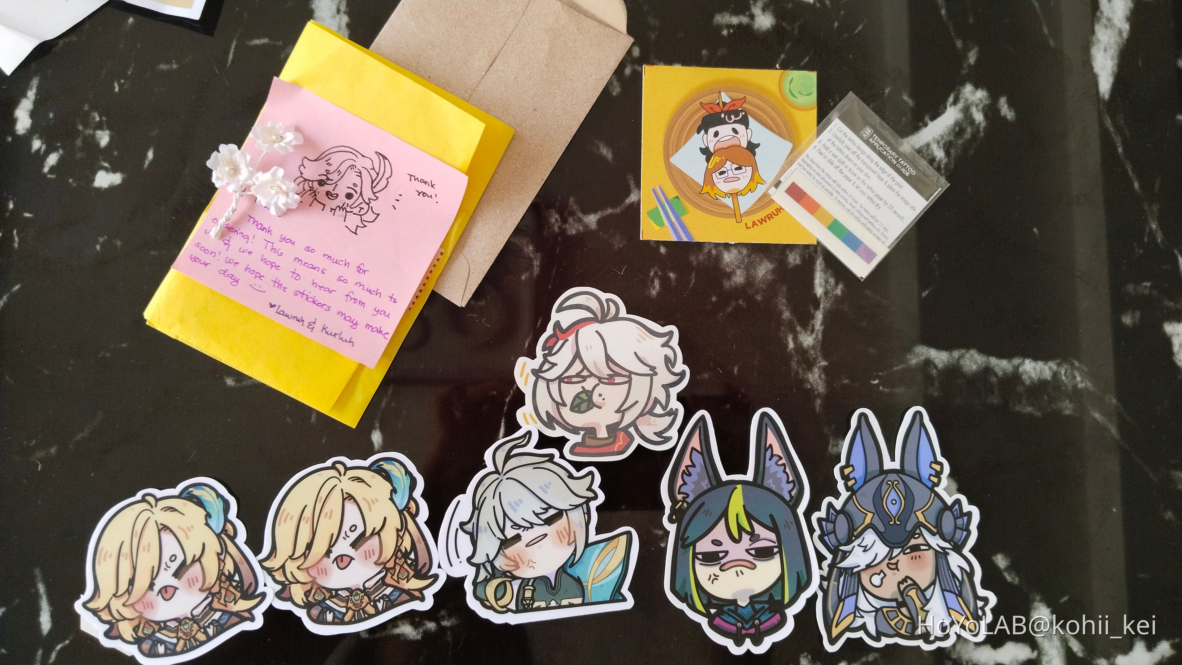 Genshin Stickers Genshin Impact | HoYoLAB