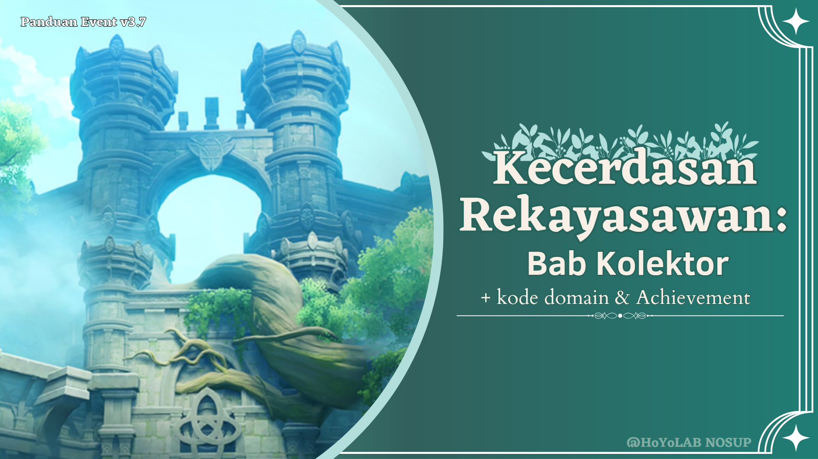 [Event v3.7] Panduan Event - Kecer.da.san Rekayasawan: Bab Kolektor ...