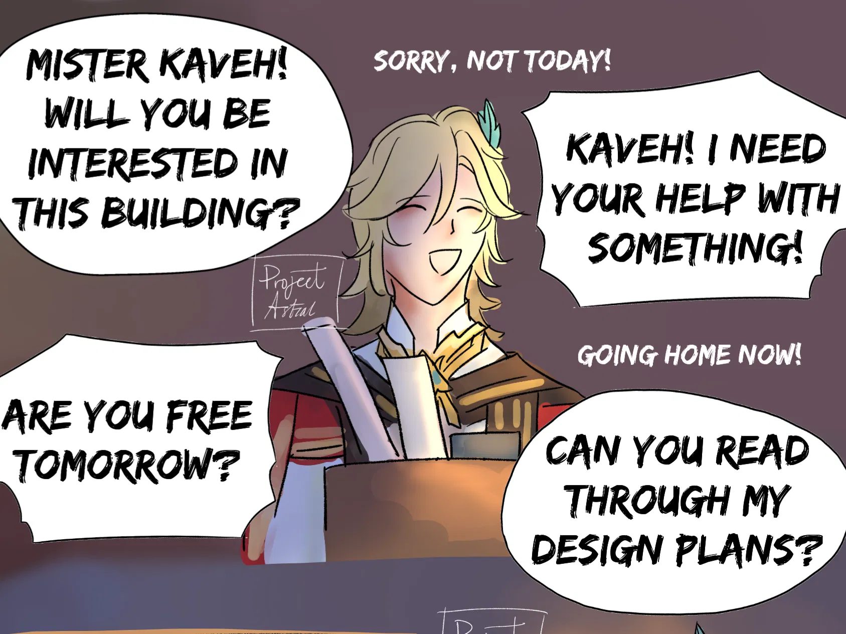 Short Haikaveh Comic! Genshin Impact | HoYoLAB