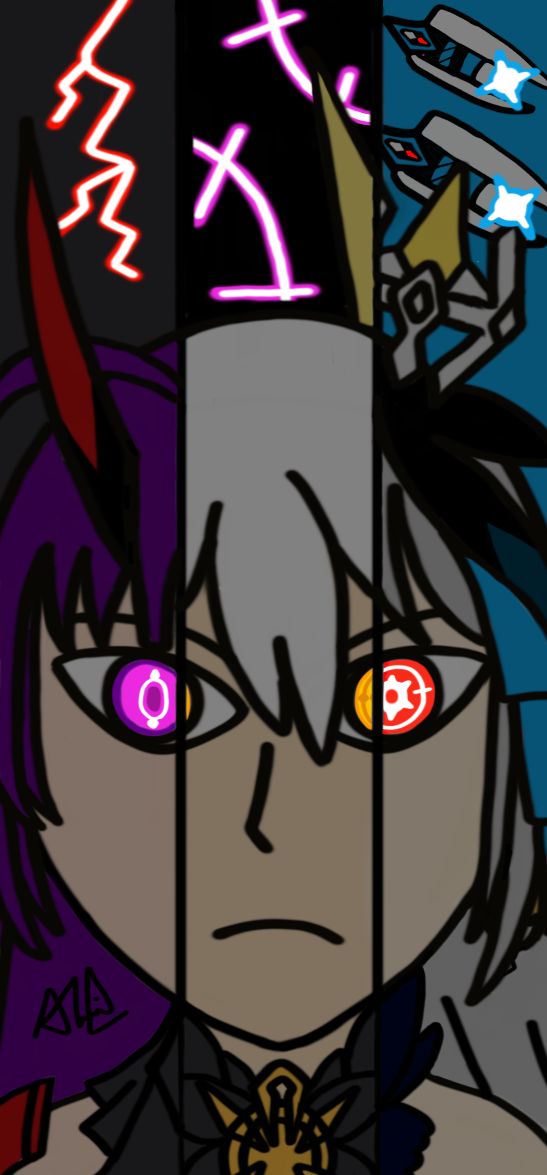 Hersscher Trio Fanart Honkai Impact 3rd | HoYoLAB