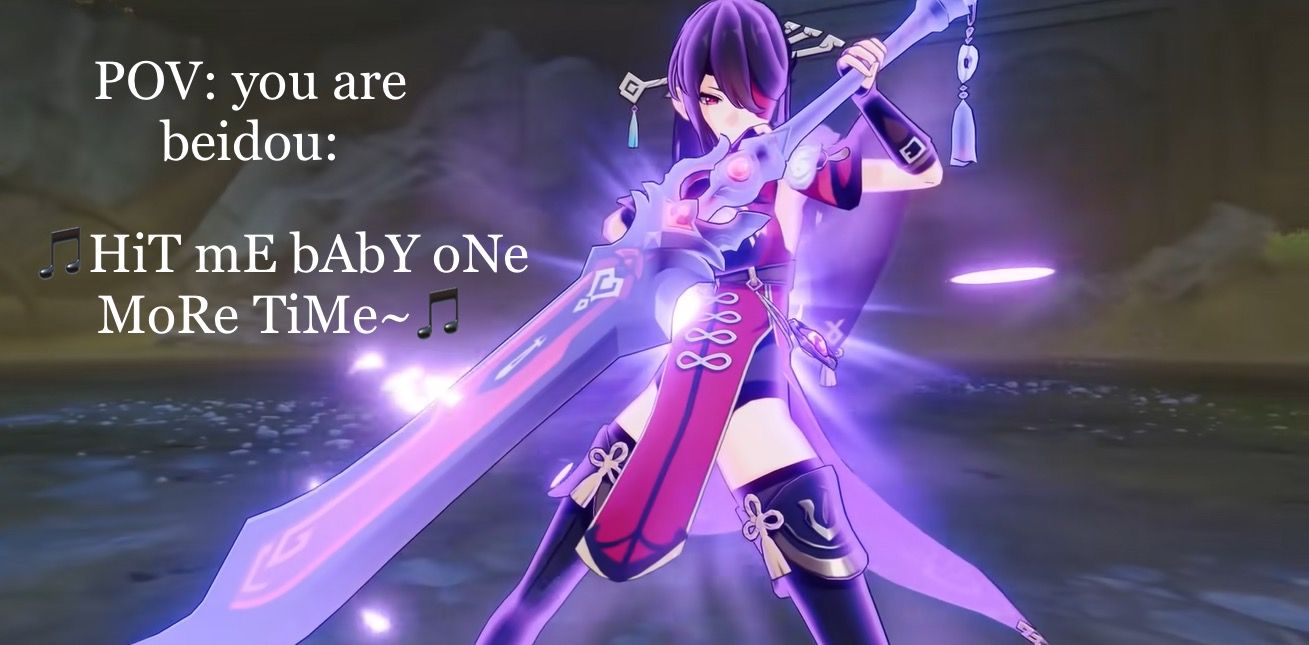 Beidou be like: Genshin Impact | HoYoLAB