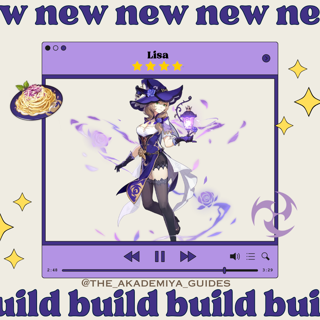 Lisa Sub-DPS build ⚡️ Genshin Impact | HoYoLAB