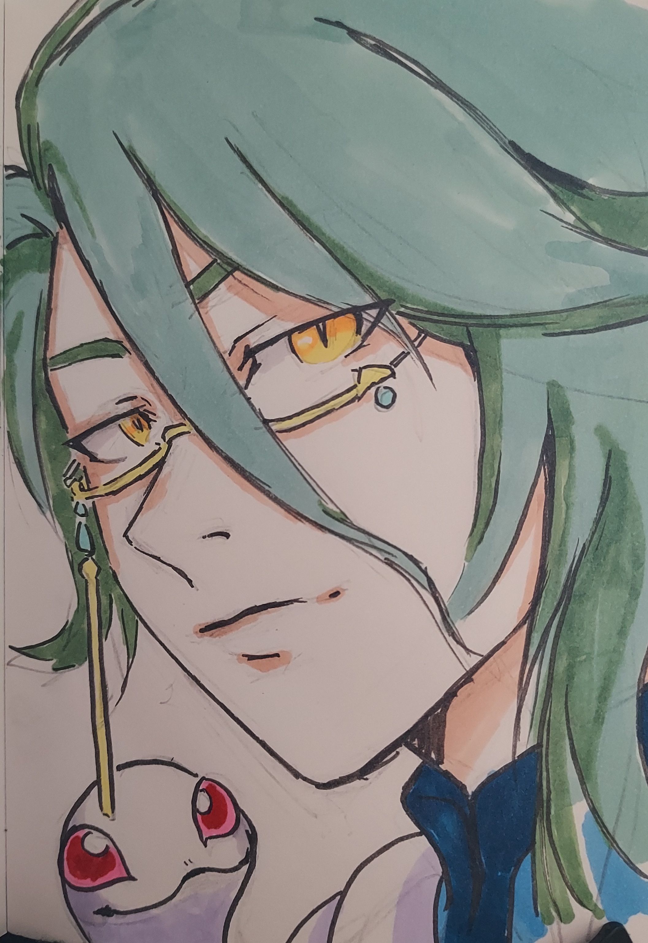 Baizhu fan art Genshin Impact | HoYoLAB