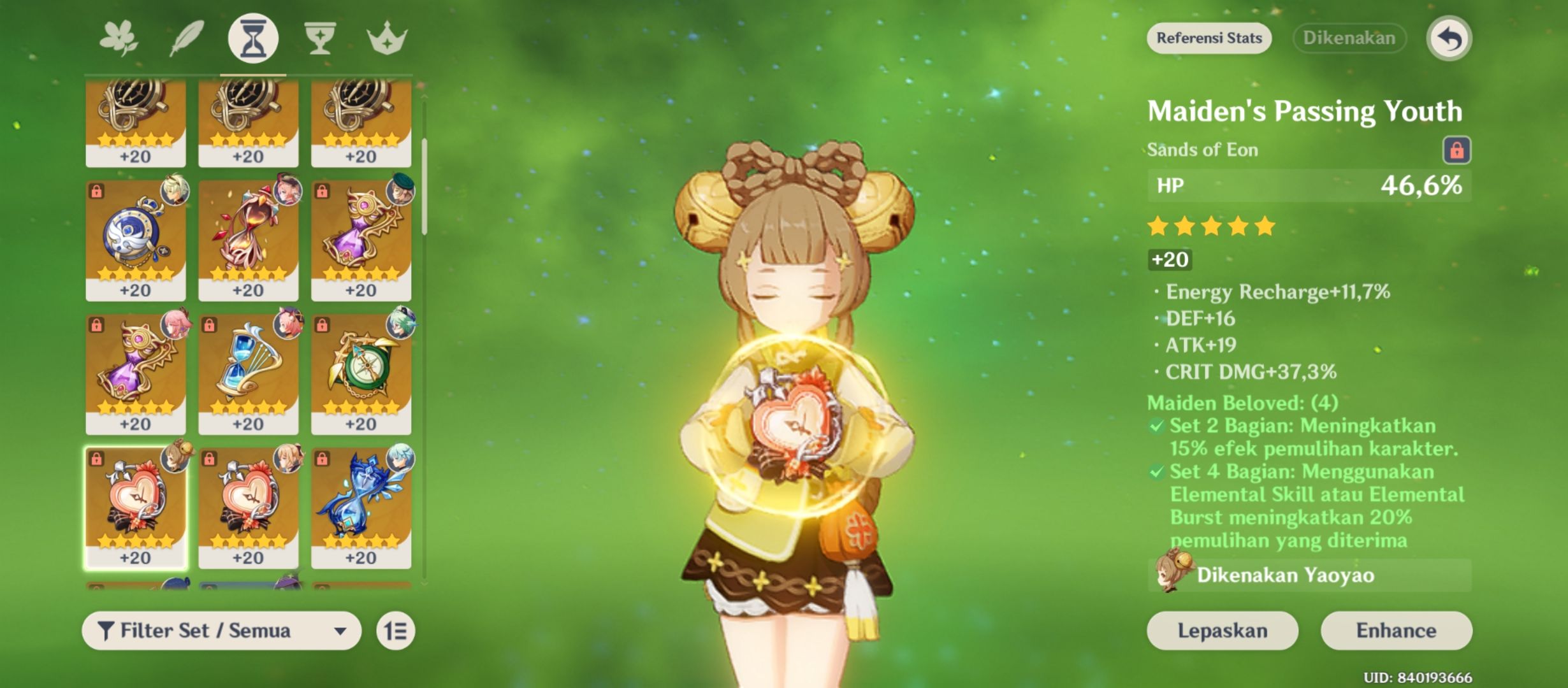 artifect for supp Genshin Impact | HoYoLAB