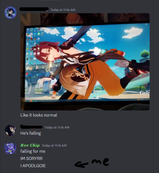 my discord is unhinged Genshin Impact | HoYoLAB