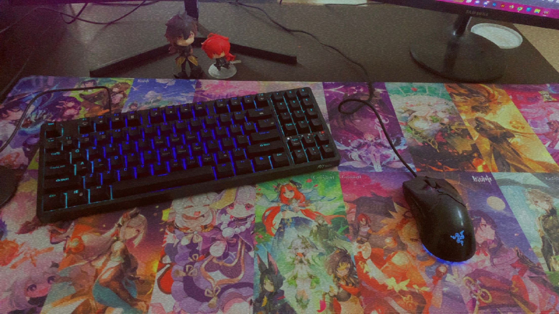 My custom mouse pad with all official art Genshin Impact | HoYoLAB