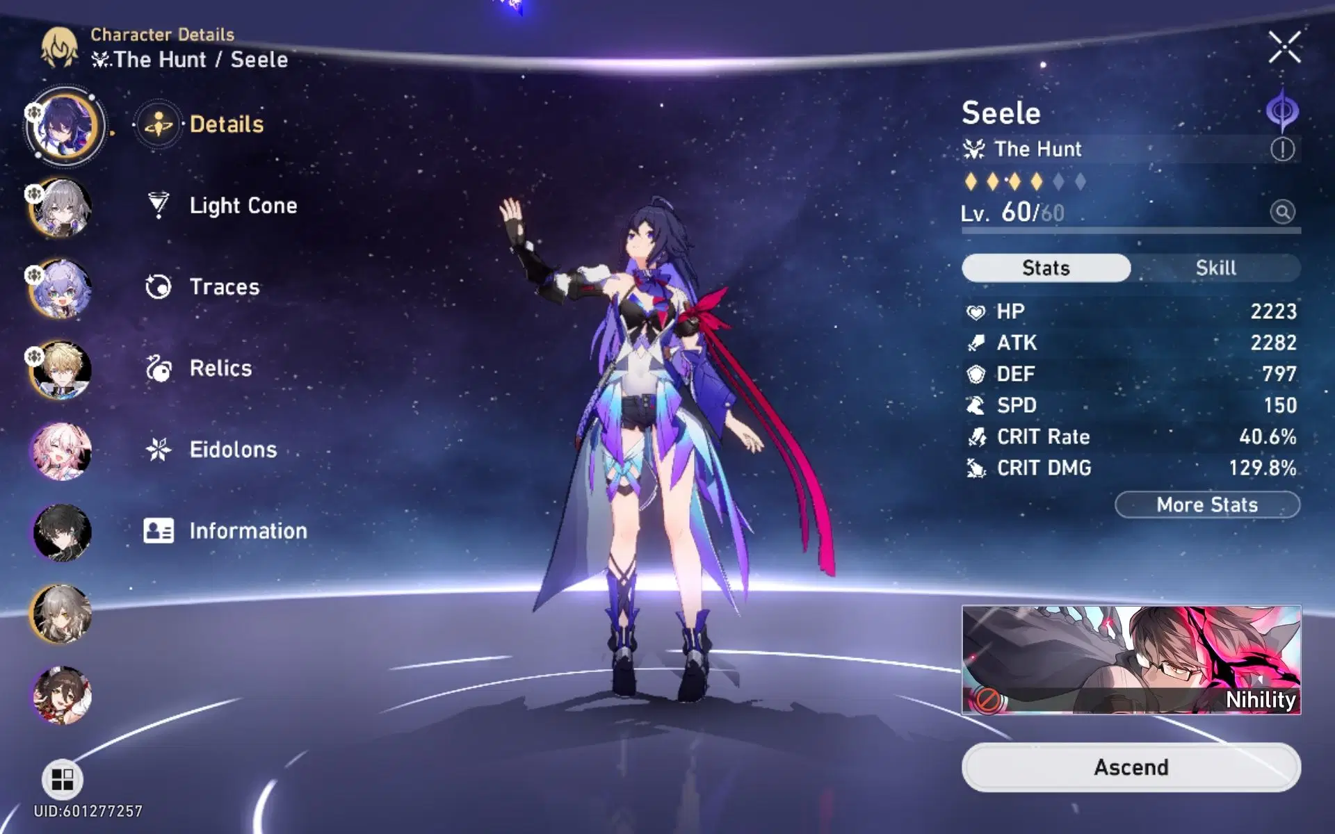 UID:601277257 Honkai: Star Rail | HoYoLAB