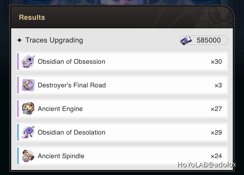 I love the new leveling calculator Honkai: Star Rail | HoYoLAB