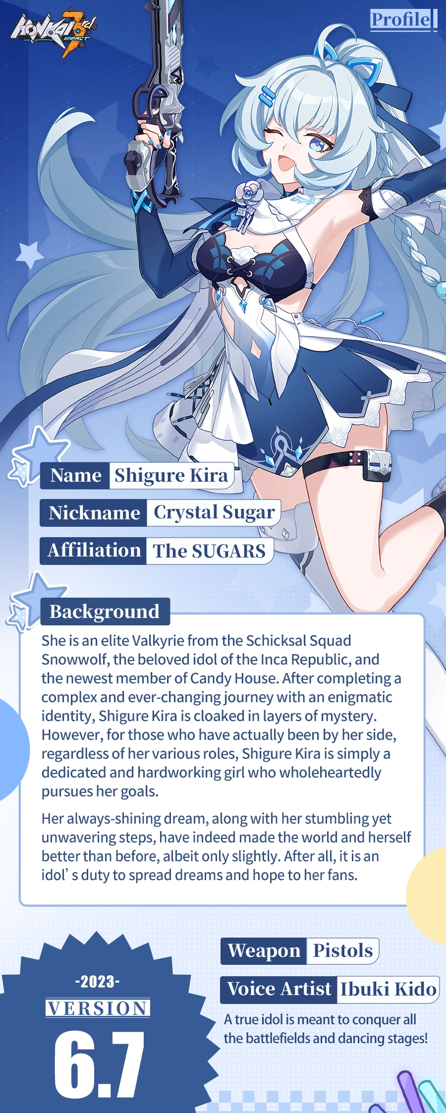 Shigure Kira Sugary Starburst Archives 1 ★ Honkai Impact 3rd | HoYoLAB
