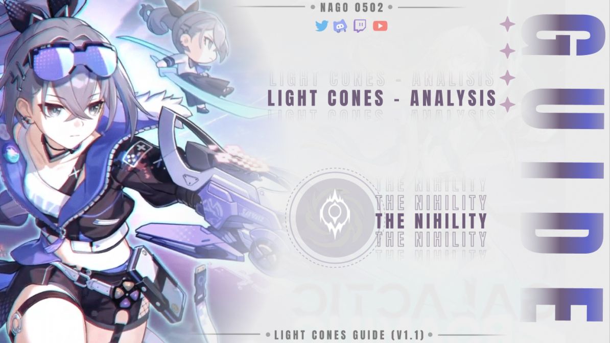 Light Cones Analysis || The Nihility 4 Stars || Honkai Star Rail 1.1 ...
