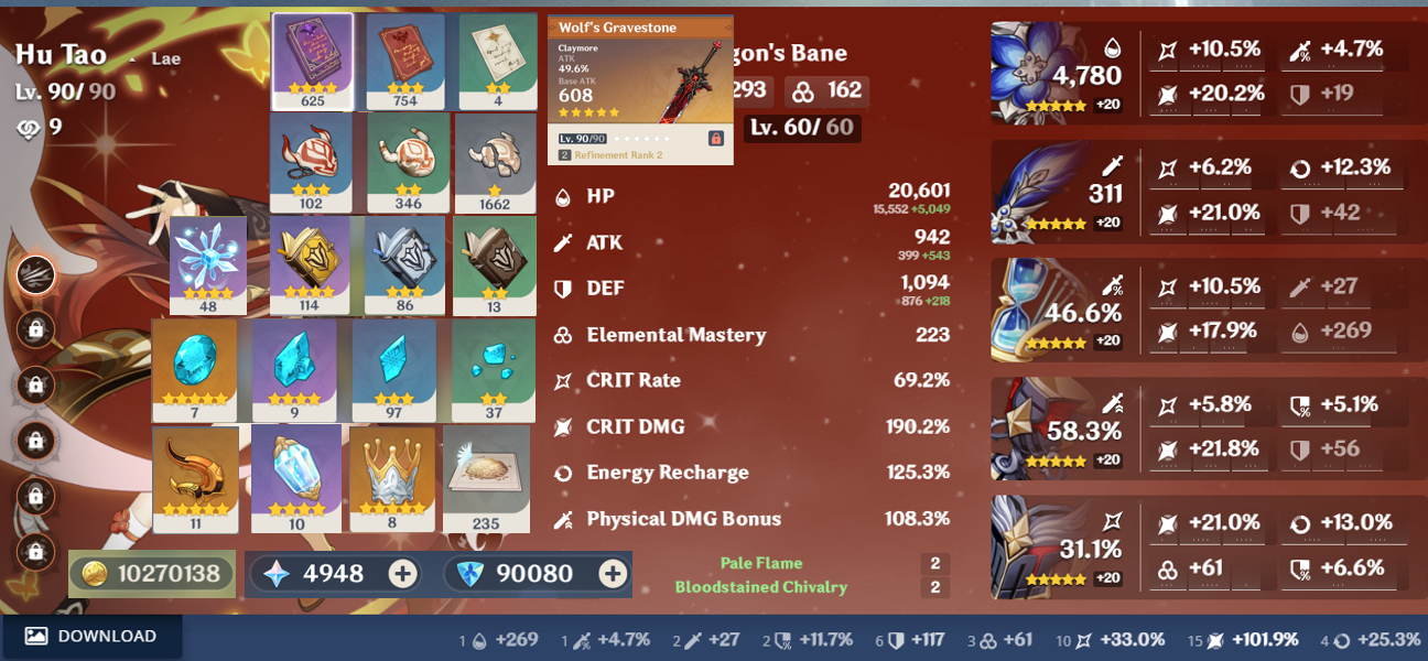 Preparation for C6 Eula is done. Genshin Impact | HoYoLAB