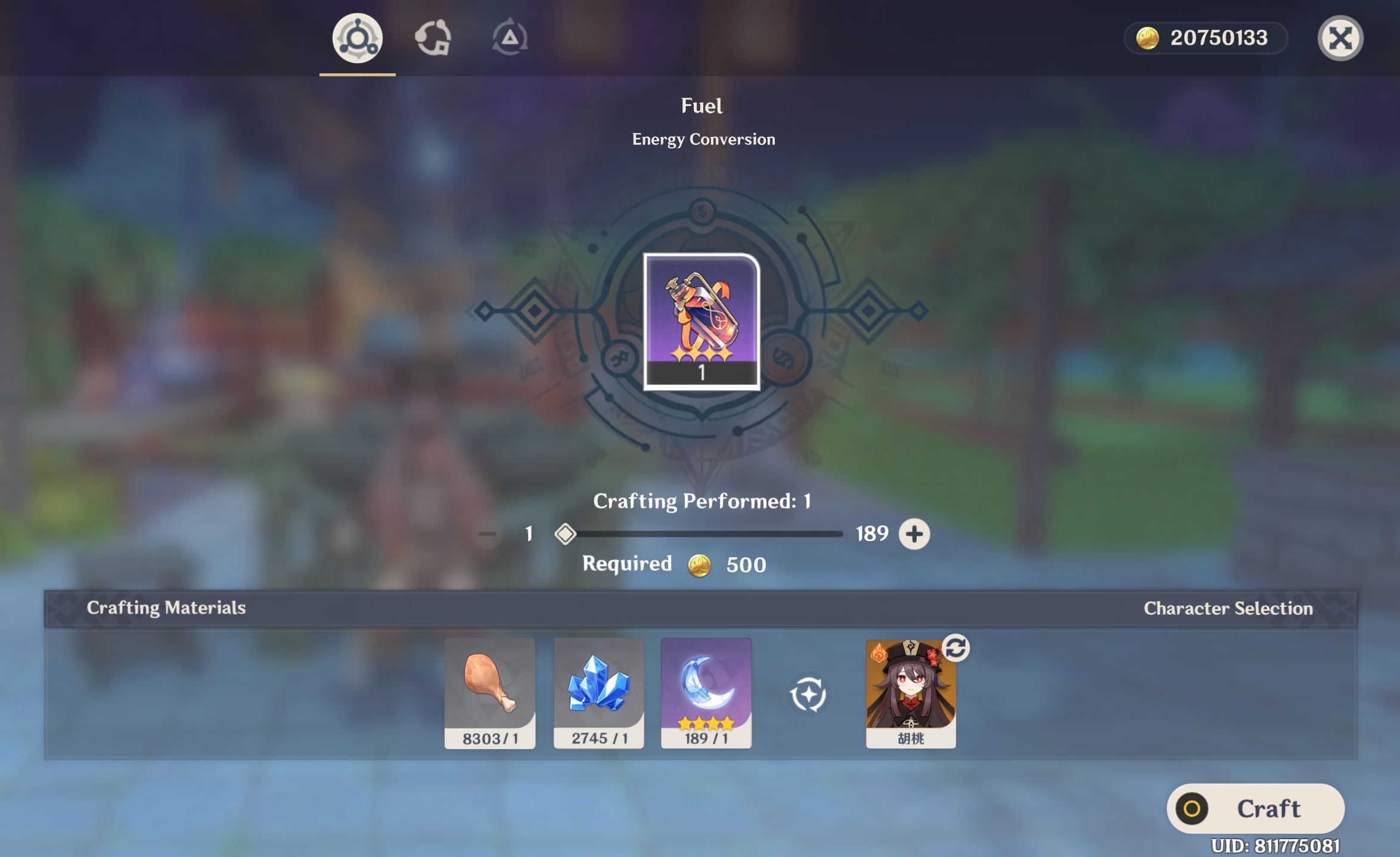 Convert Genshin Resin to Starrail Fuel Honkai: Star Rail | HoYoLAB