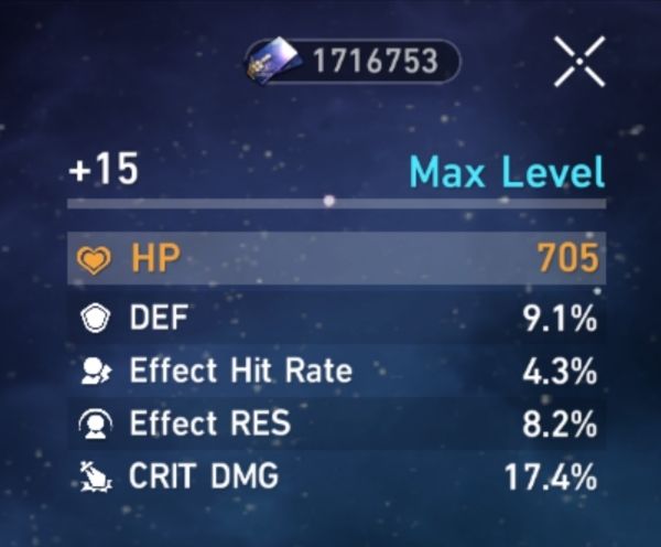 Holy crit dmg for silverwolf Honkai: Star Rail | HoYoLAB