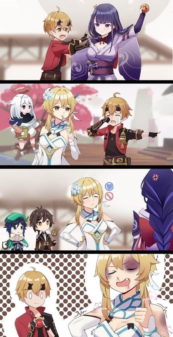 Cách Lumine lấy lại vision cho Thoma nhưng ở thế giới khác kiểu ...