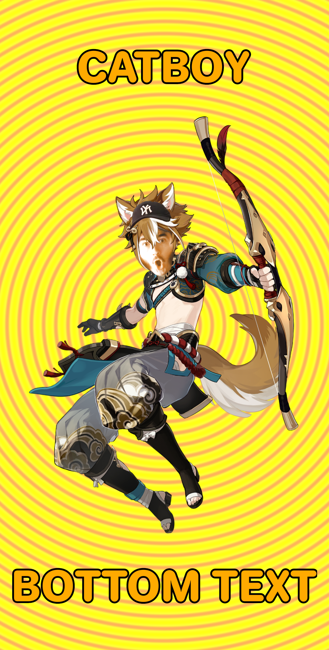 Catboy Bottom Text Genshin Impact | HoYoLAB