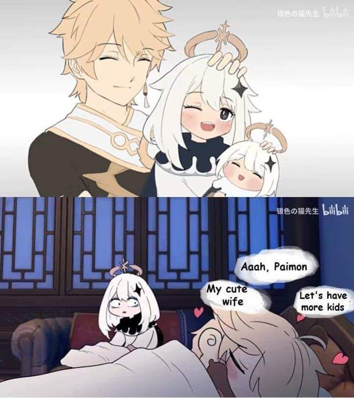 Paimon getting goosebumps 🤣 Genshin Impact | HoYoLAB