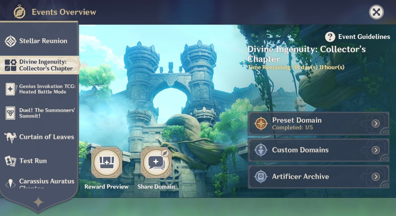 How do i change the name of my custom domain Genshin Impact | HoYoLAB