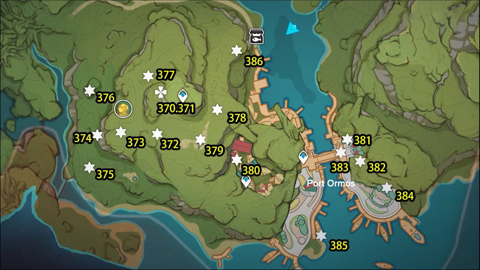Sumeru Rainforest Chest Collection Guide 24 — Port Ormos (370-386 ...