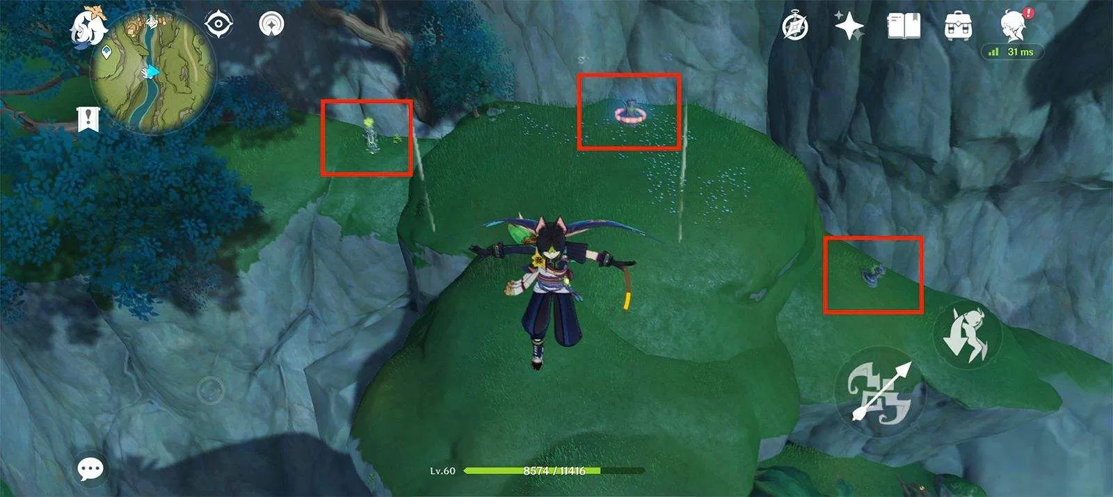 Sumeru Rainforest Chest Collection Guide 26 — Southwest of Vimara ...