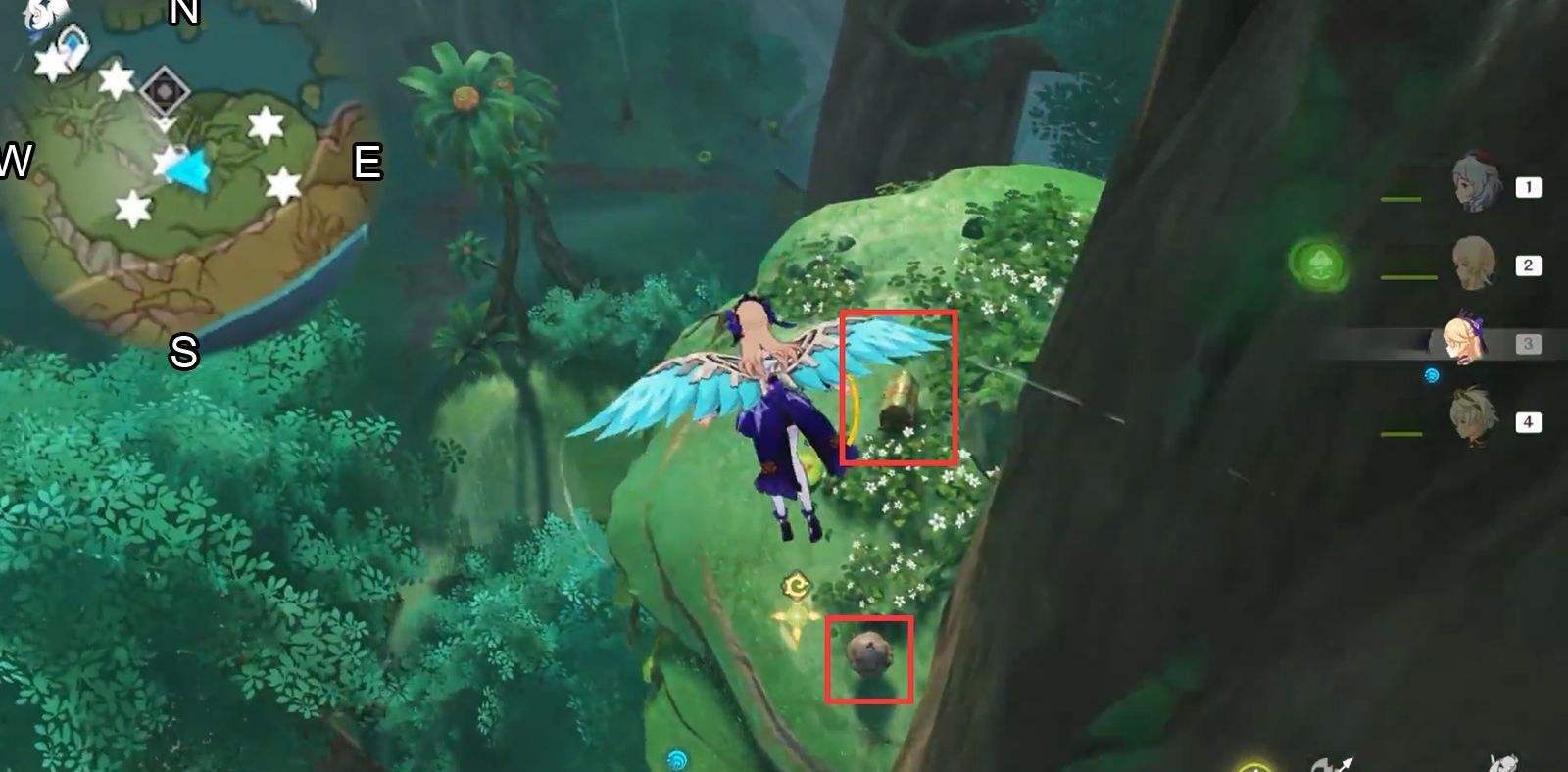 Sumeru Rainforest Chest Collection Guide 34 — Apam Woods I (519-532 ...