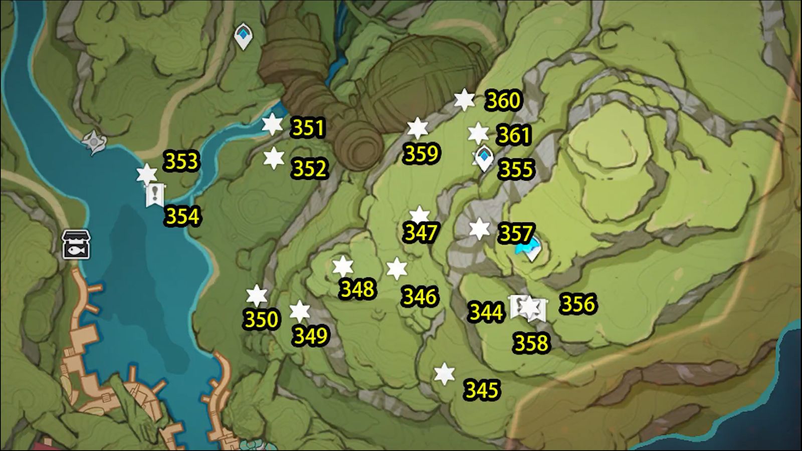Sumeru Rainforest Chest Collection Guide 22 — Southeast of Devantaka ...