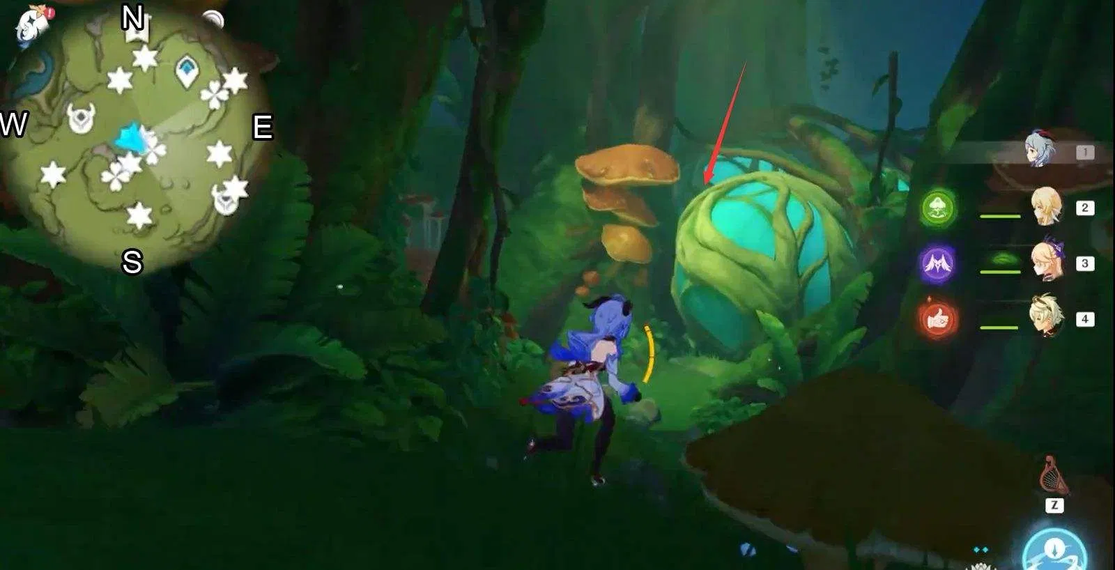 Sumeru Rainforest Chest Collection Guide 26 — Southwest of Vimara ...
