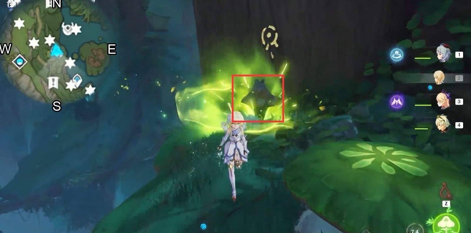 Sumeru Rainforest Chest Collection Guide 34 — Apam Woods I (519-532 ...