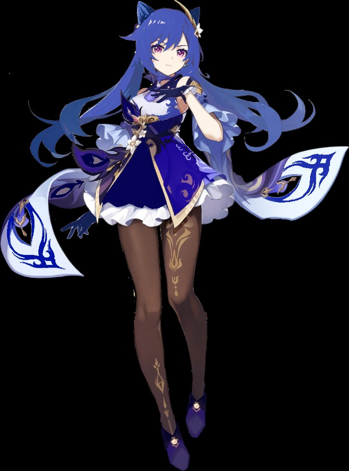 Keqing color change- EDIT- why do ppl actually like this ToT thank u ...