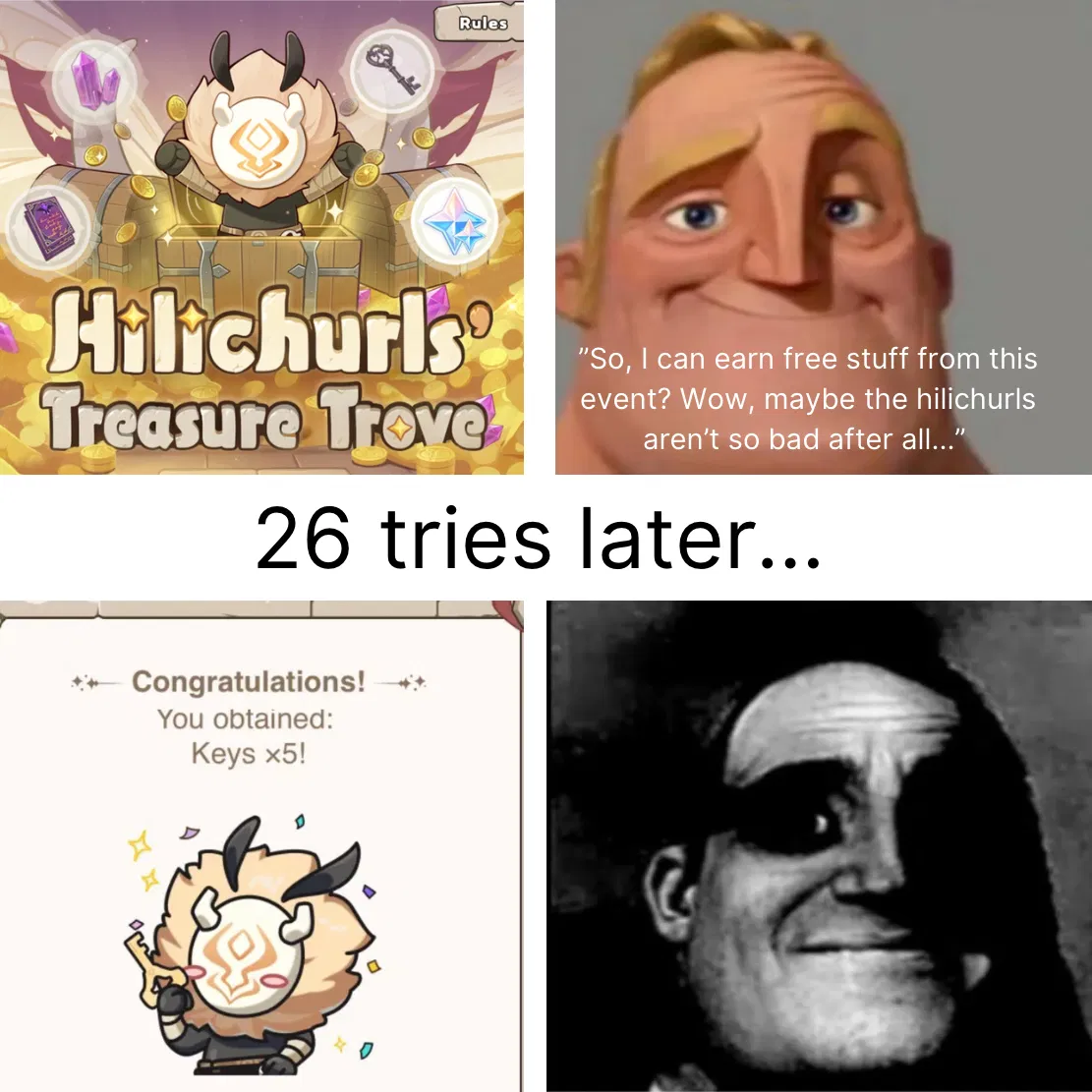 Hilichurls’ treasure trove meme Genshin Impact | HoYoLAB