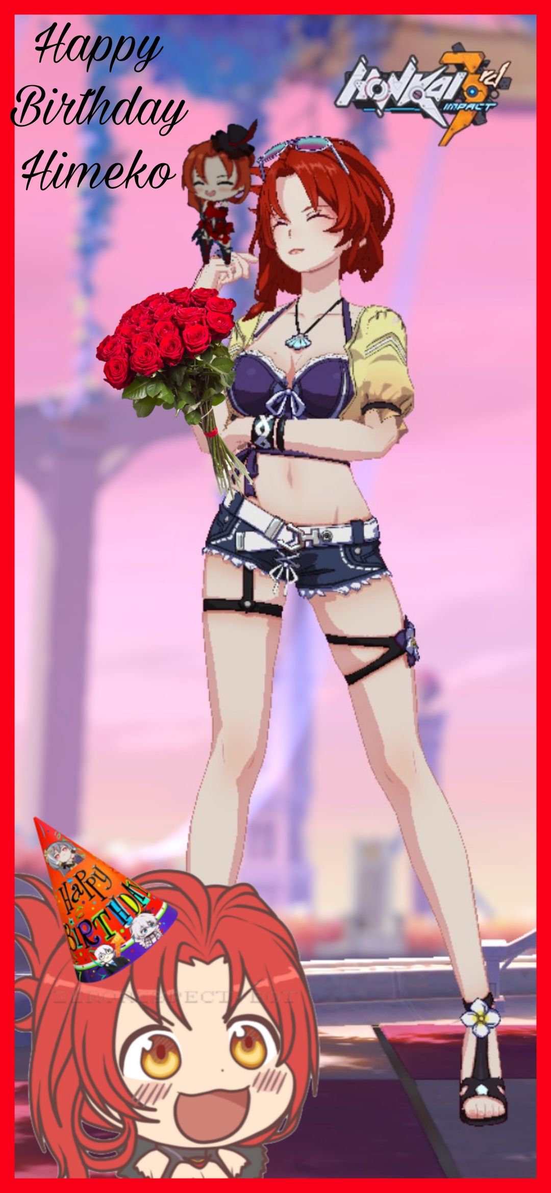 Happy Birthday Himeko Honkai Impact 3rd | HoYoLAB