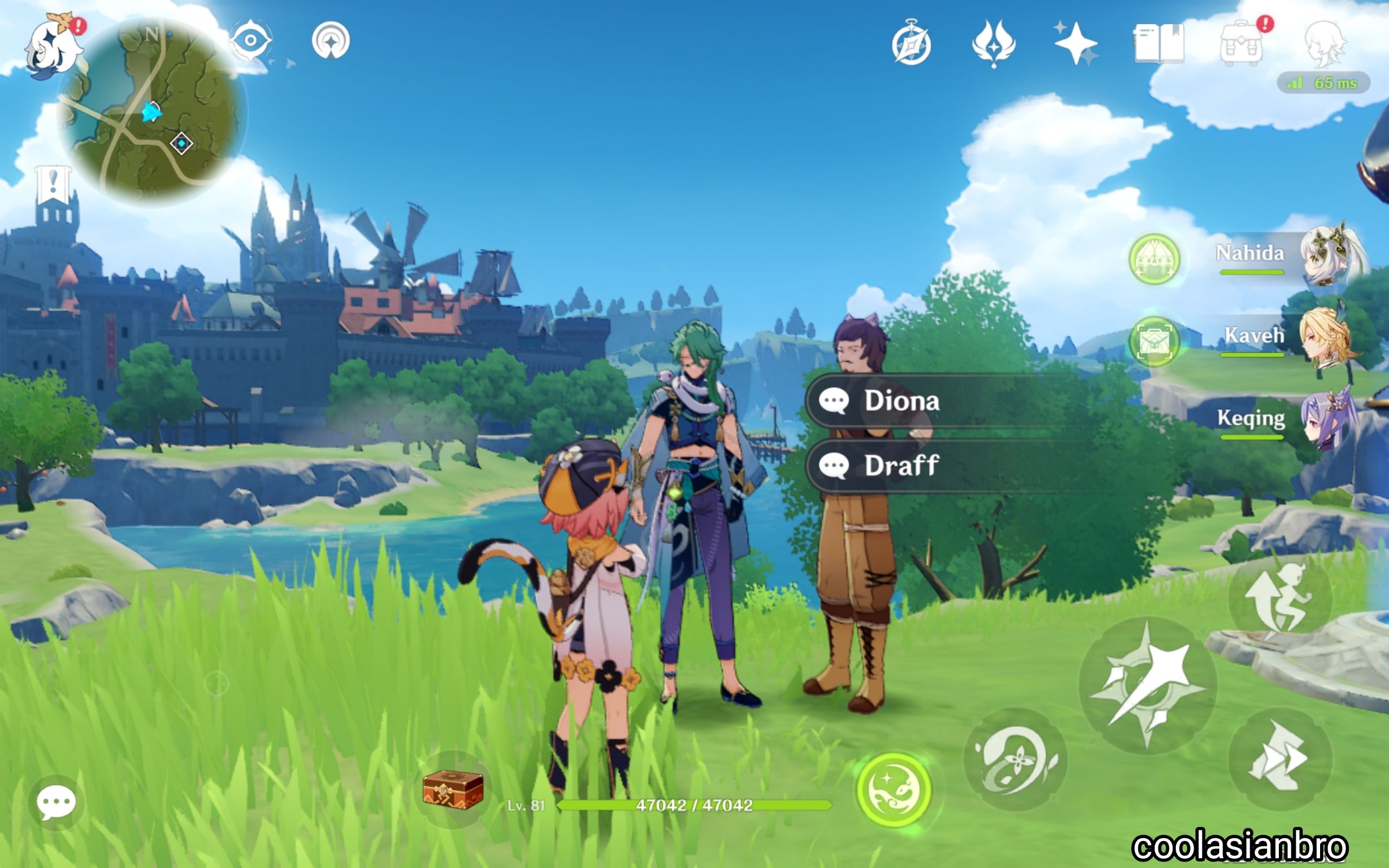 Diona and Draff Location Genshin Impact | HoYoLAB