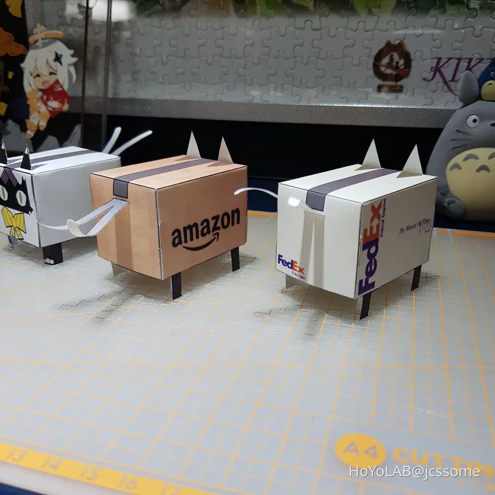 (Papercraft) Kirara's box - More Simple & Easy Version +Variations, No ...