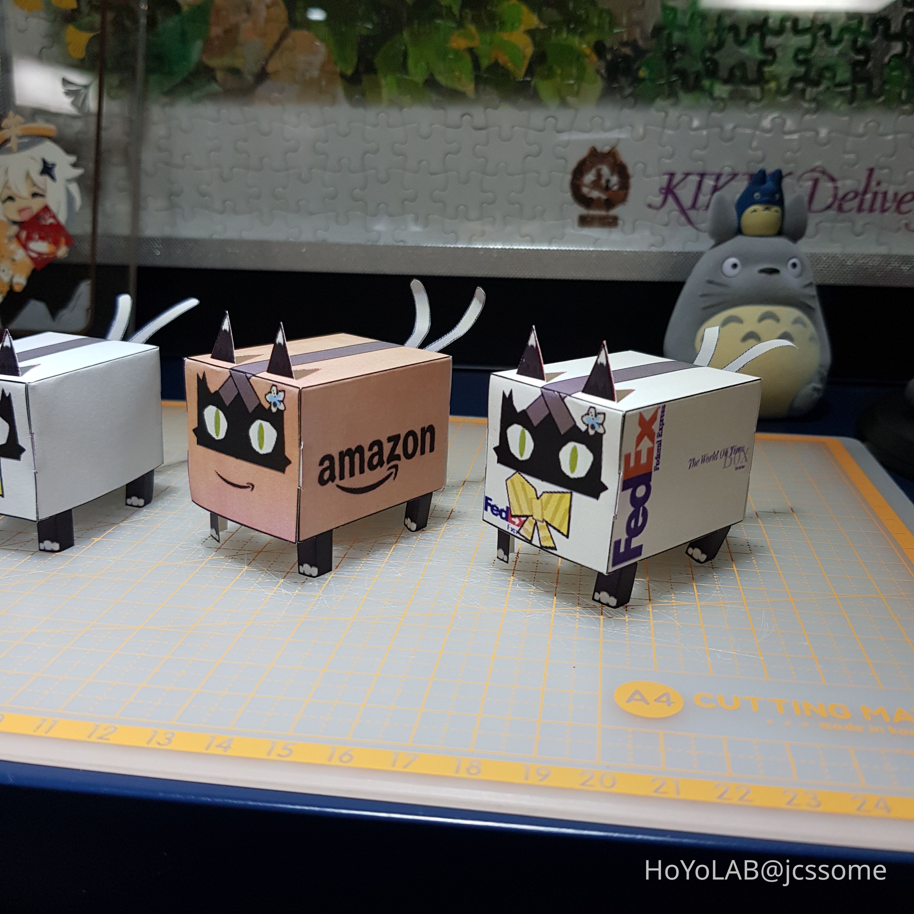 (Papercraft) Kirara's box - More Simple & Easy Version +Variations, No ...