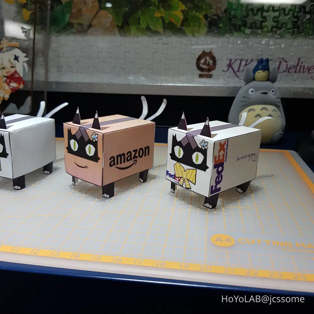 (Papercraft) Kirara's box - More Simple & Easy Version +Variations, No ...