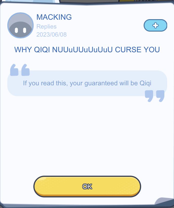 Even more curses letters Genshin Impact | HoYoLAB