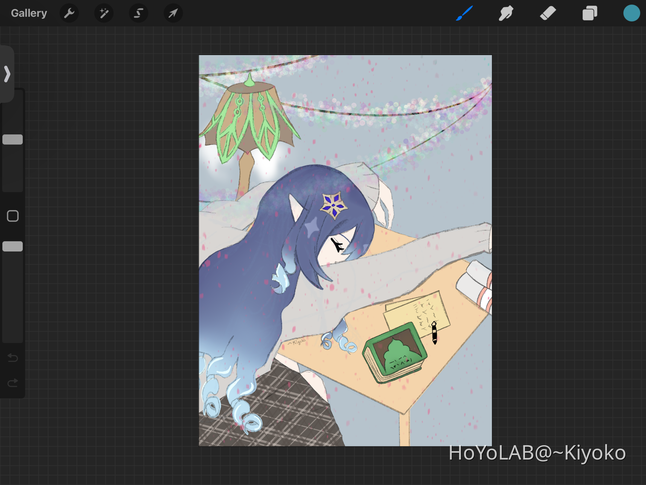 Finished Layla modern au Genshin Impact | HoYoLAB