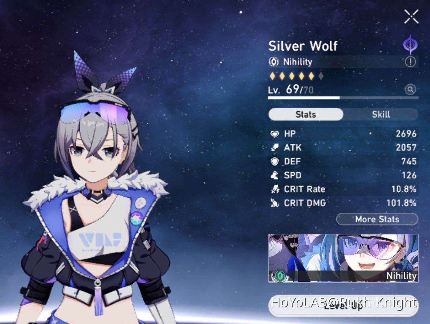 My Silverwolf build so far Honkai: Star Rail | HoYoLAB