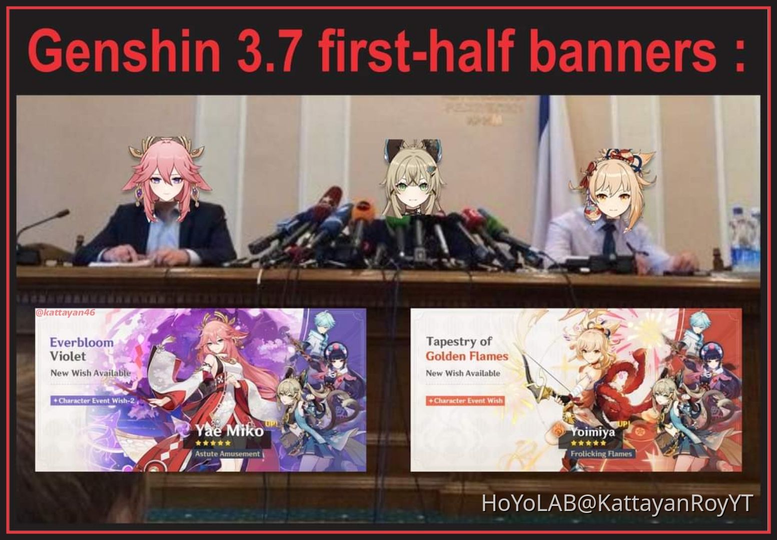Genshin 3.7 first-half banners be like :- 😂😆 | HoYoLAB