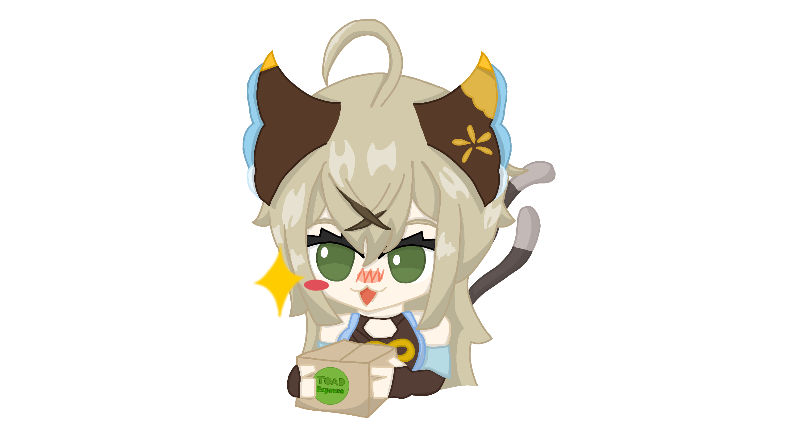 Kirara holding a box Genshin Impact | HoYoLAB