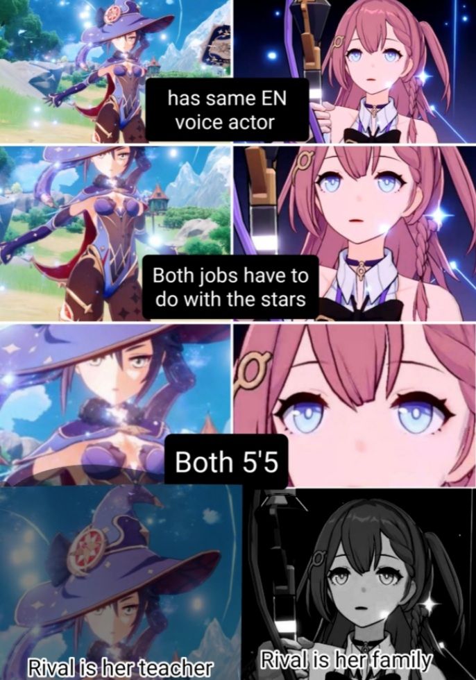 Asta and mona meme Genshin Impact | HoYoLAB