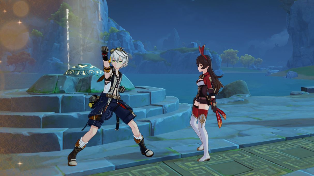 amber and bennet on a adventure Genshin Impact | HoYoLAB