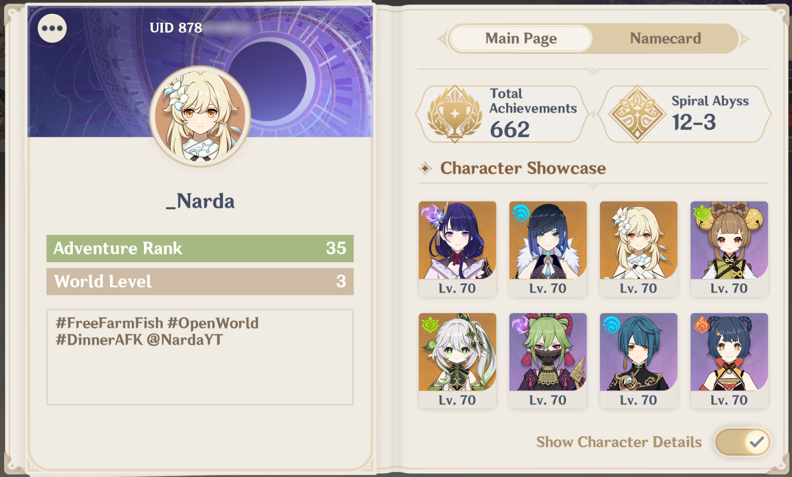 [Spiral Abyss 3.7] AR 35 vs 5x Lv 100 nopes Genshin Impact | HoYoLAB