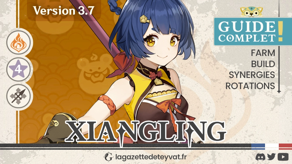 [Guide pour la version 3.7] Xiangling ― Farm, build, synergies, rotations Genshin Impact | HoYoLAB