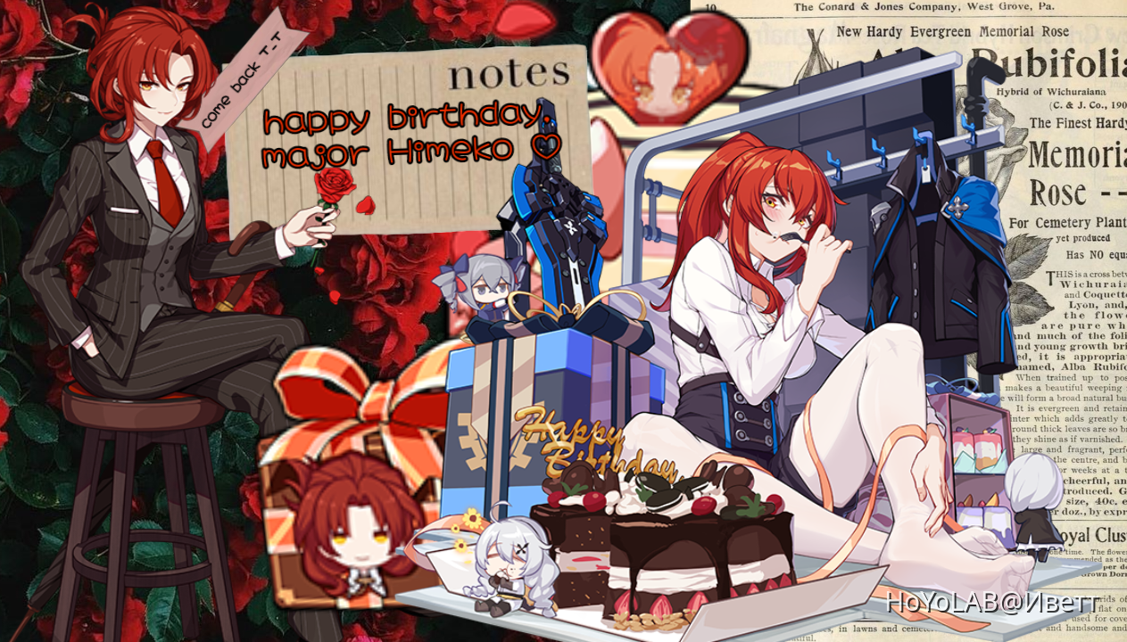 Happy birthday, major Himeko♡ Honkai Impact 3rd | HoYoLAB