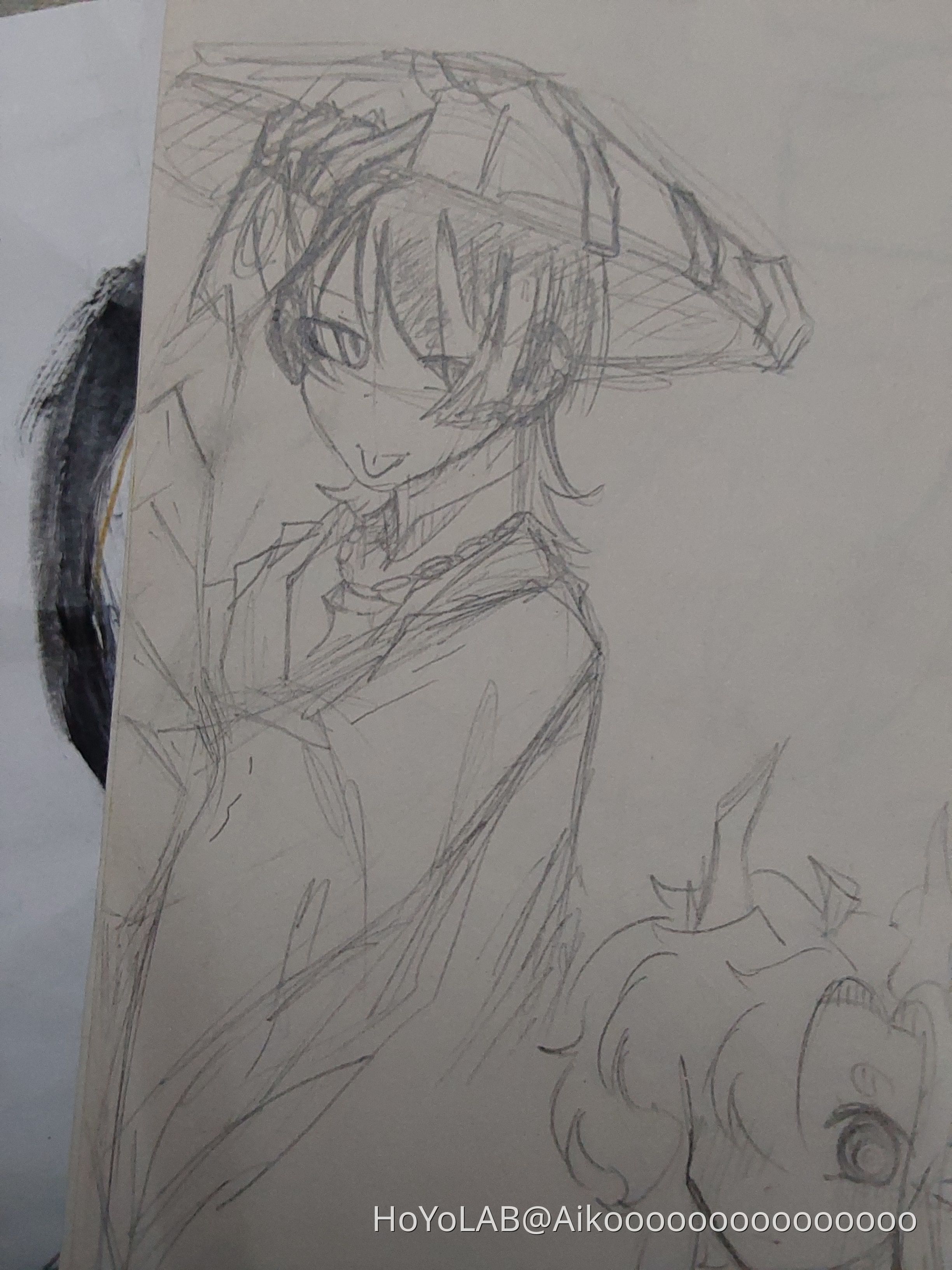 Scaramouche sketch Genshin Impact | HoYoLAB