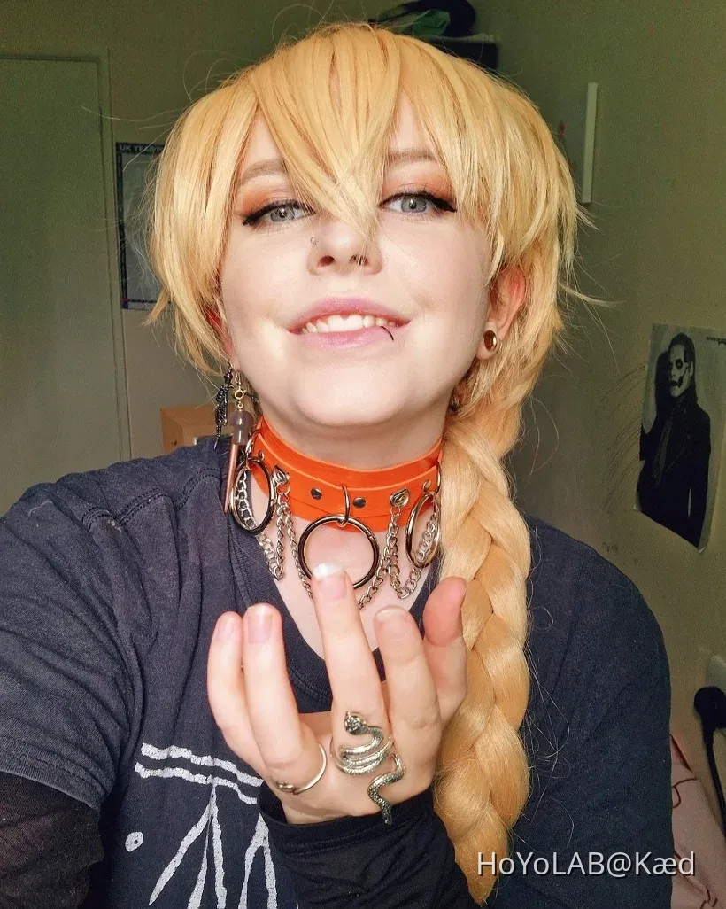 Metalhead Aether?? goth gf Aether? Genshin Impact | HoYoLAB