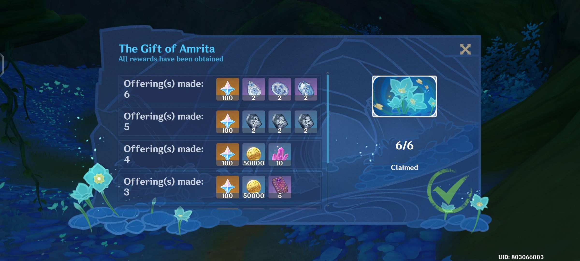 PRIMOGEM ON AMRITA POOL Genshin Impact | HoYoLAB