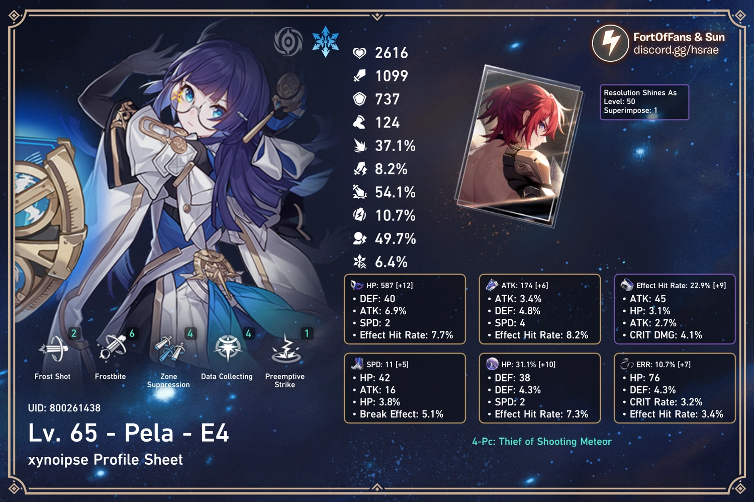 [StarRail 1.1] Silver Wolf Nihility Path Team | Simulated Universe World 6 Difficulty 2 Honkai ...