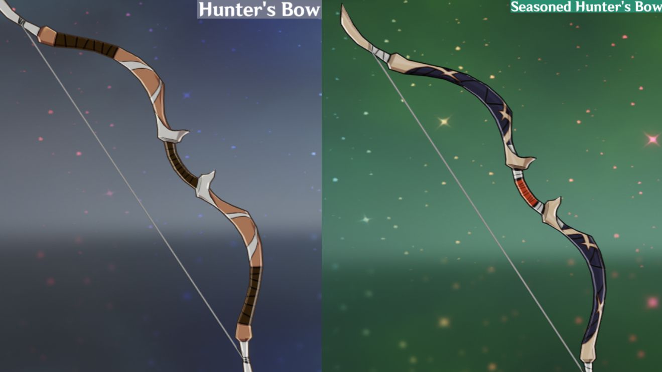 1* and 2* weapons at max level (level 70). Part 2: Bows Genshin Impact ...