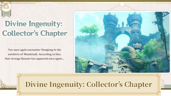Genshin Impact 3.7 - Divine Ingenuity: Collector's Chapter ALL DOMAIN ...